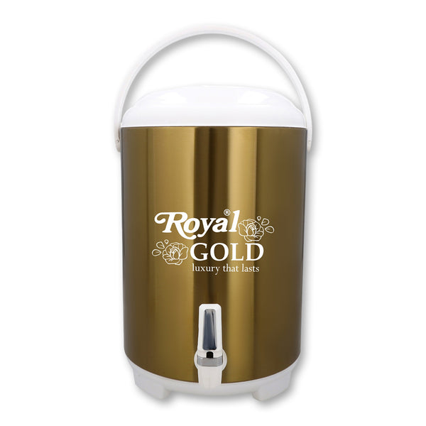 Gold 10 Liter Cooler – RoyalHouseware